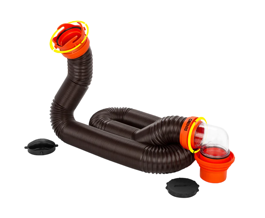 RhinoFLEX 15' RV Sewer Hose Kit – Tiffin General Store