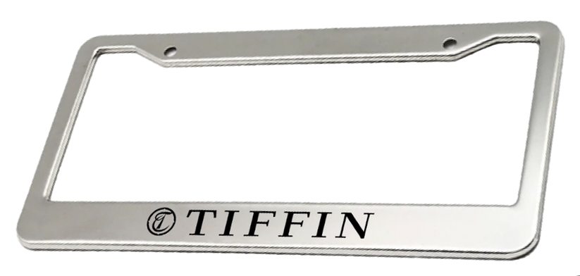 License Plate Frame - Stainless Steel – Tiffin Allegro Club & General Store